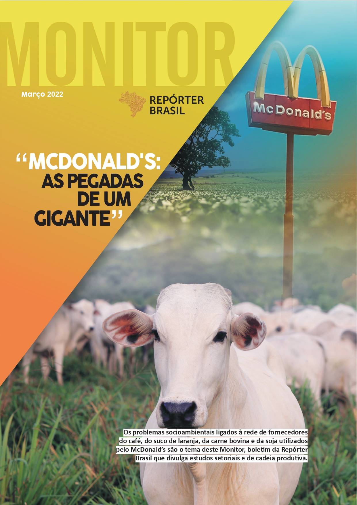 Boletim Monitor #13: McDonald's: as pegadas de um gigante - Repórter Brasil
