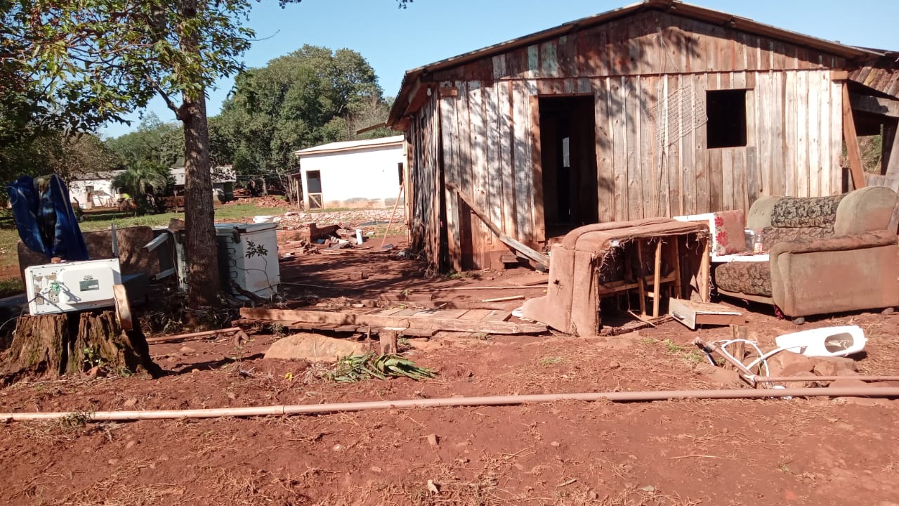 Chuva no RS alaga terra indígena do povo Kaingang afetada pelo marco ...